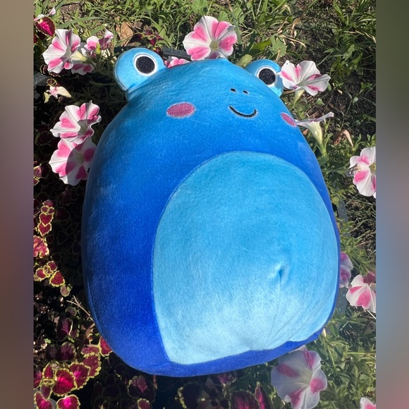 Squishmallows | Toys | Nwt 8 Blue Toad Alandy Frog Spots Boxlunch ...